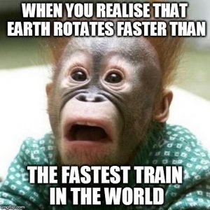 Why Don't We Feel The Earth Spin On Its Axis? » ScienceABC