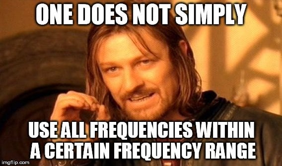 What If We Run Out Of Space On The Radio Frequency Spectrum(s)?