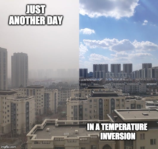What Is A Temperature Inversion? What Causes Temperature Inversion?