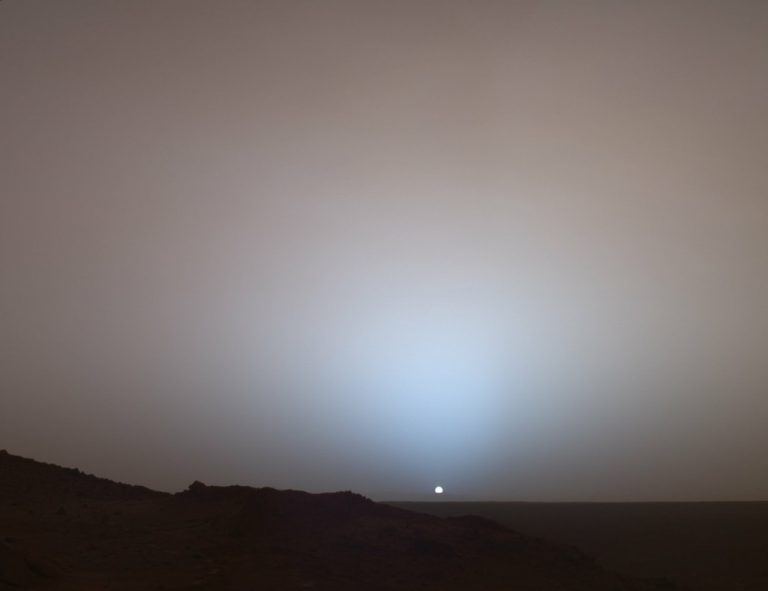 Why Do Sunsets On Mars Look Blue? » ScienceABC