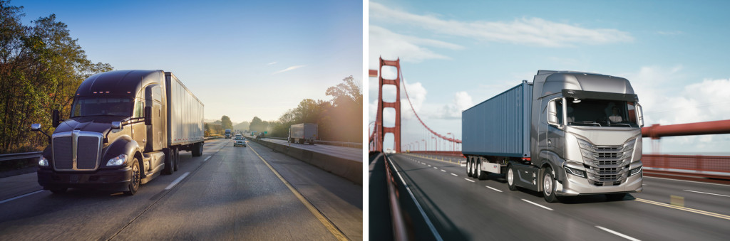 Why Are Engines Of Some Trucks Below While Others In Front Of The Driver?
