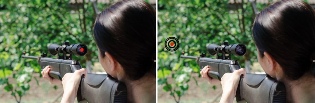 Using One Eye Or Both, How To Make The Best Shot? » ScienceABC